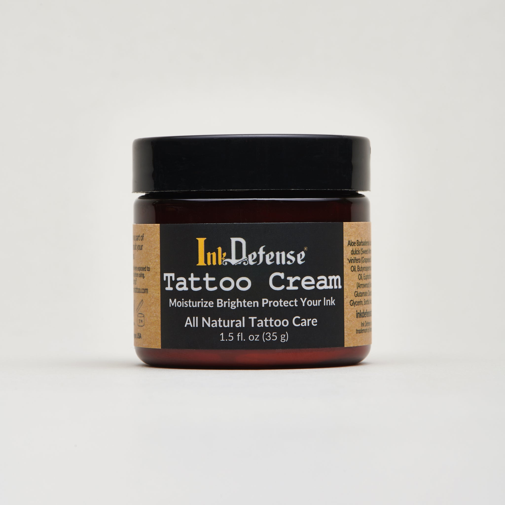 Tattoo Cream for aftercare | Ink Defense Tattoo Care